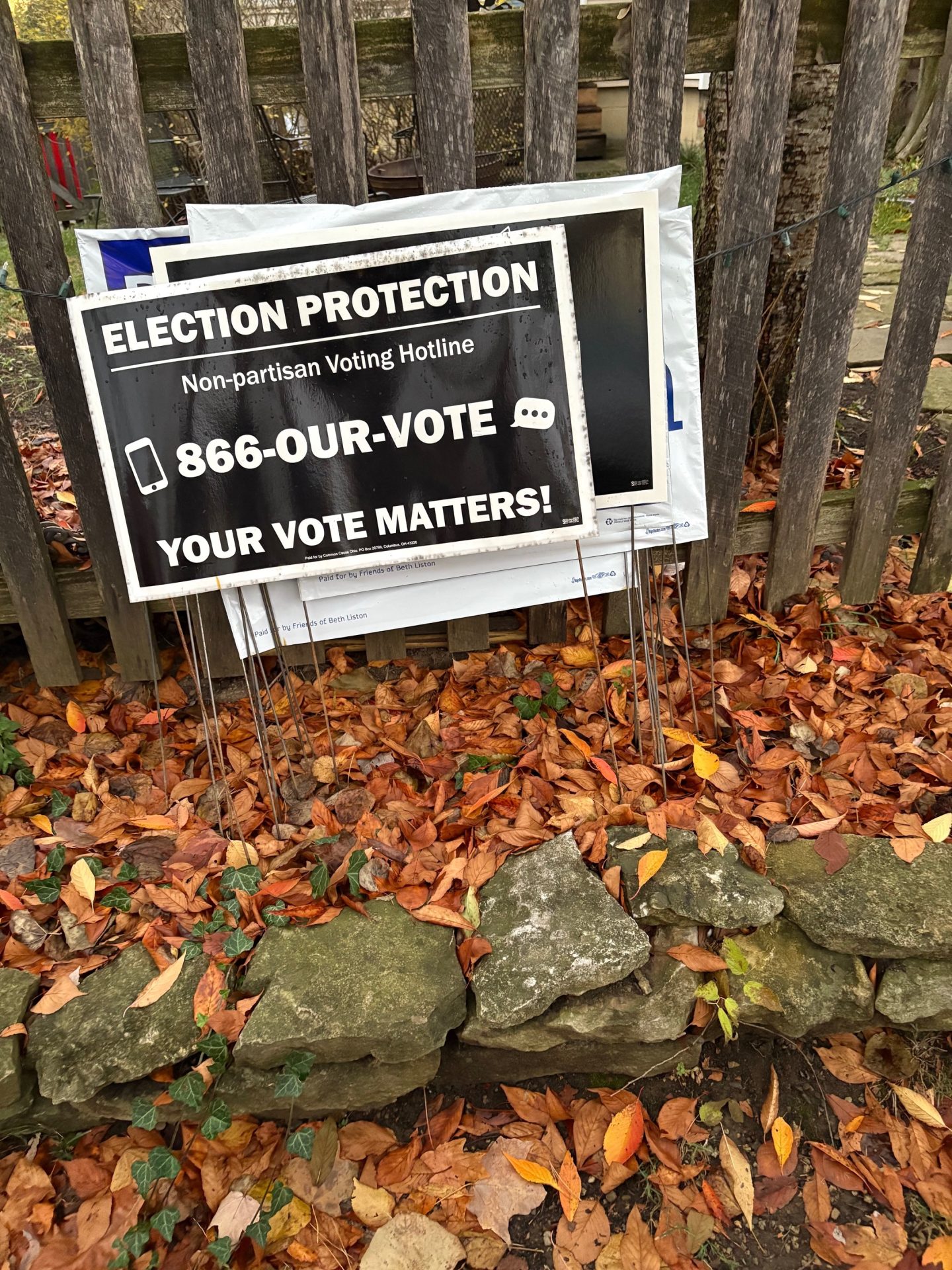 Recycle Your Political Yard Signs—Drop off in Worthington - David ...